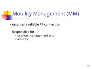 GSM_Protocol StackWhat is GSM? Nomenclature GSM Protocol Architecture ...