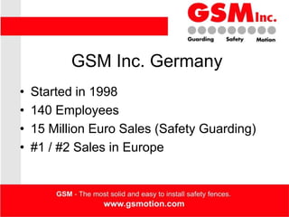 Gsm safety product | PPTX