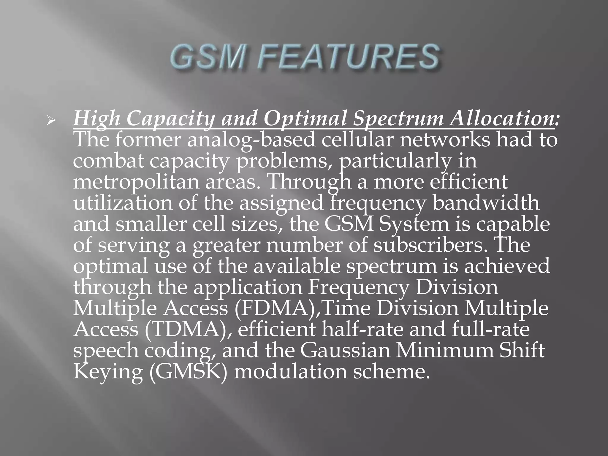 Gsm security and encryption | PPTX