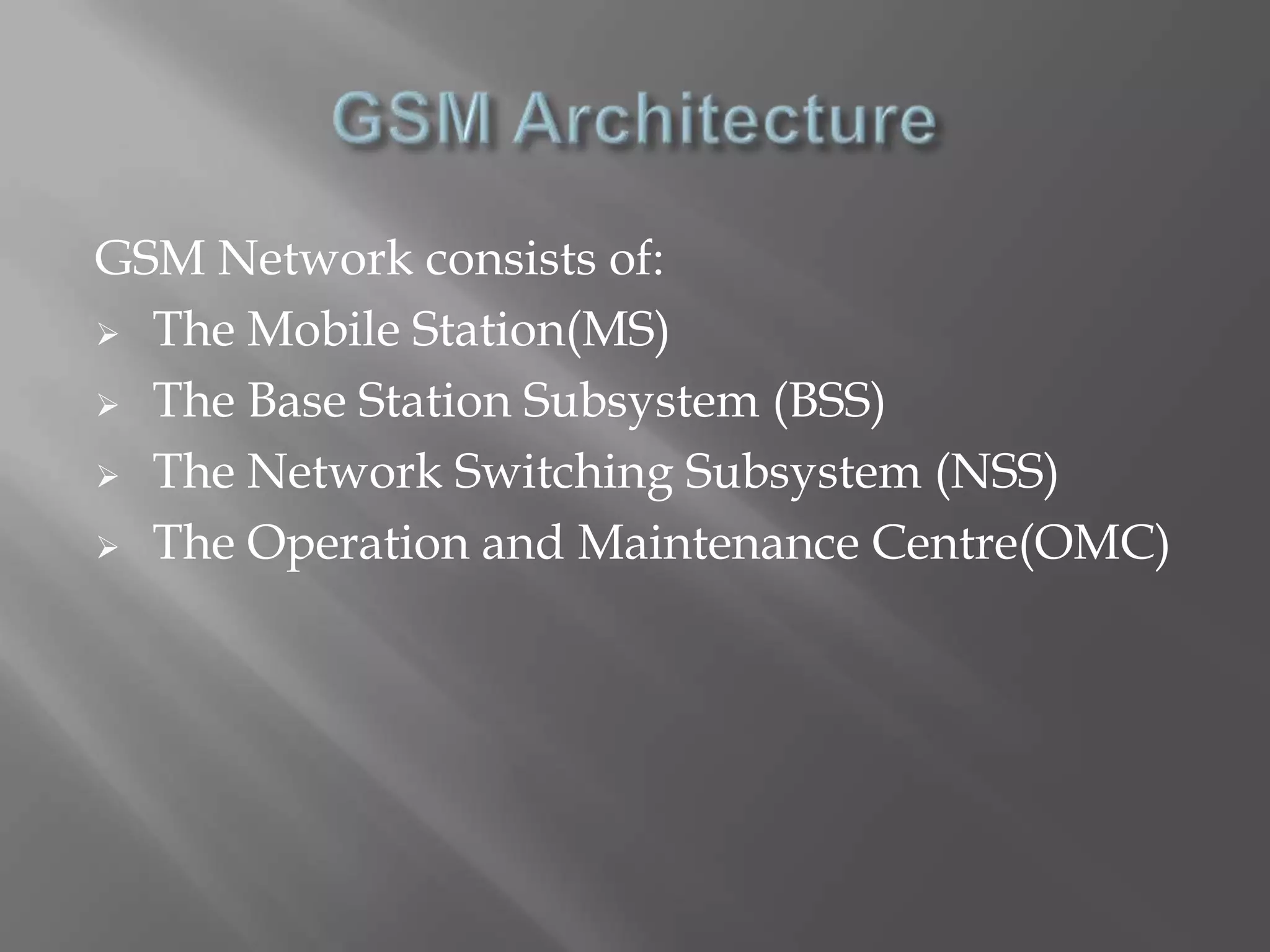 Gsm Security And Encryption Pptx Computer Networking Computing
