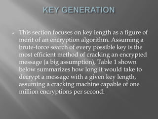 Gsm security and encryption | PPTX