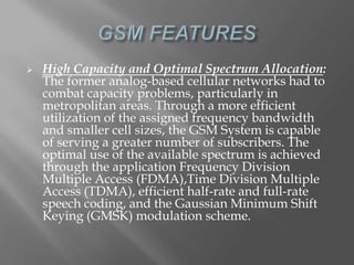 Gsm security and encryption | PPTX