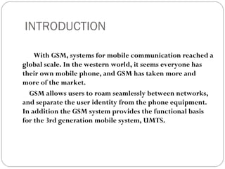 Gsm security final | PPT