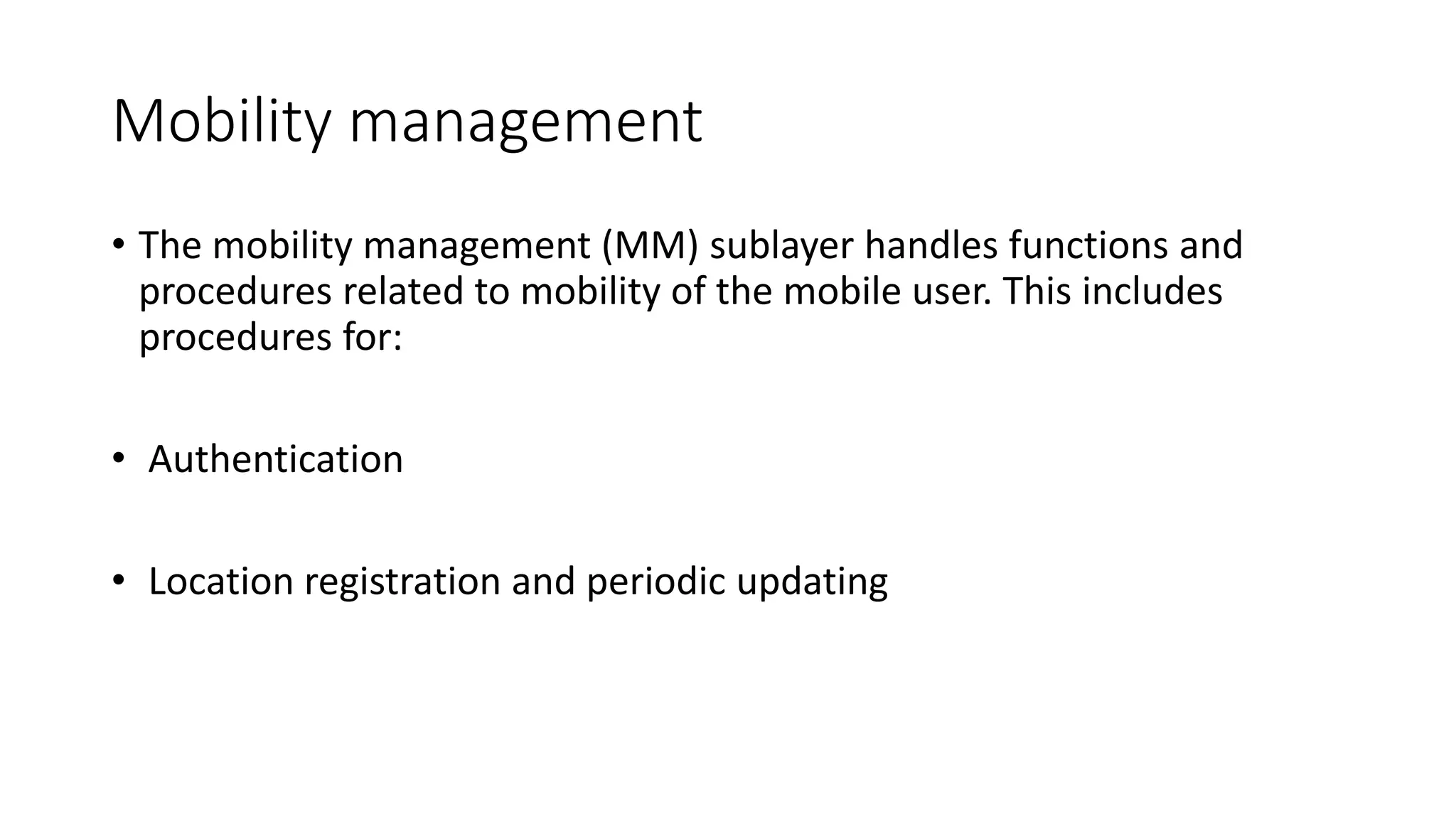 Gsm Signaling Protocol Pptx Computer Networking Computing