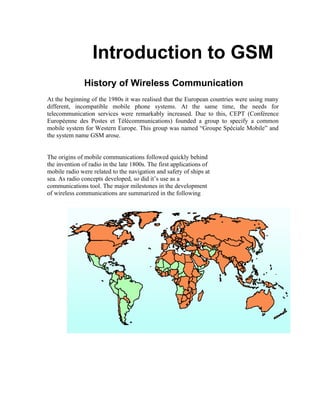 Gsm & Switching | DOC