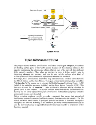 Gsm & Switching | DOC
