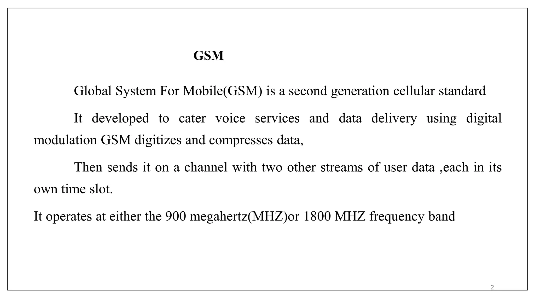 GSM TECHNOLOGIES-ARCHITECTURE.pptx