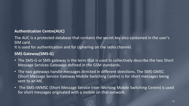 GSM TECHNOLOGIES-ARCHITECTURE.pptx