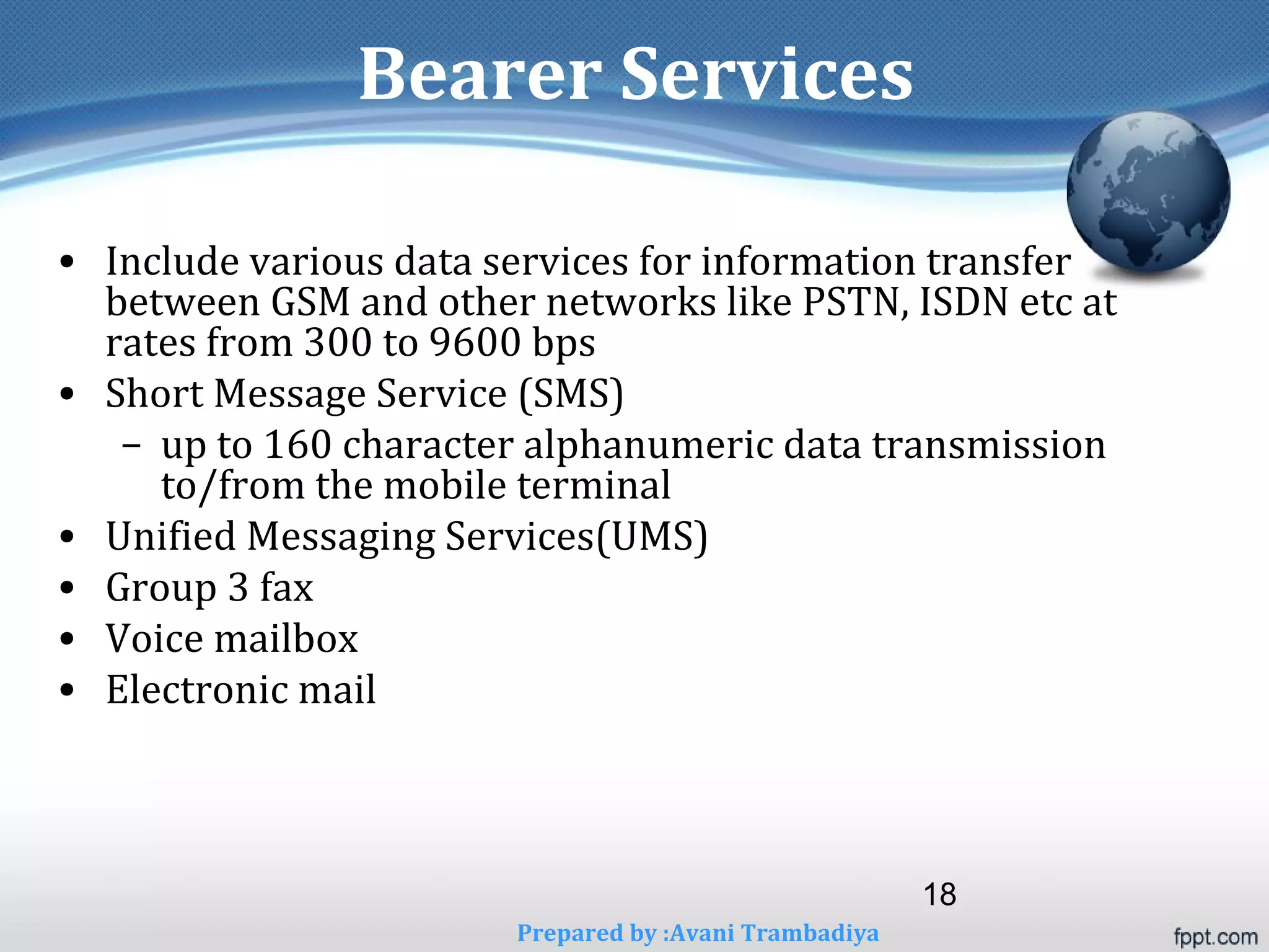 GSM Technology | PPT