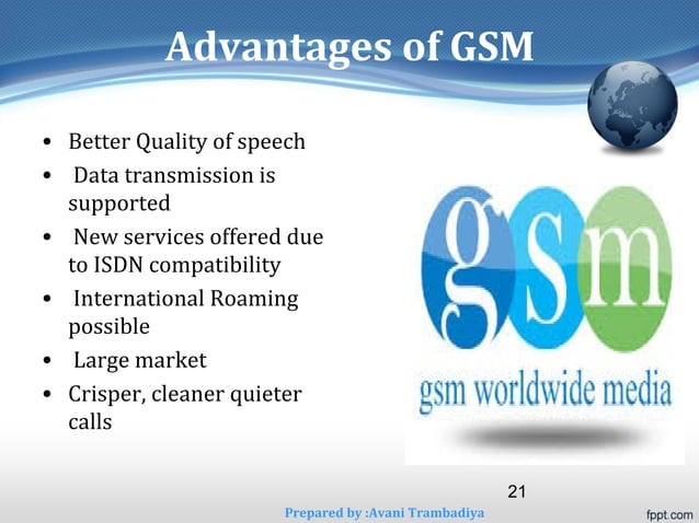 GSM Technology | PPT