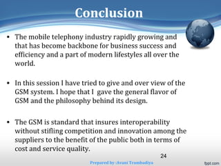 GSM Technology | PPT