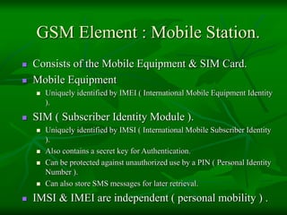 Gsm technology | PPTX | Computer Networking | Computing