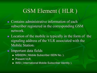 Gsm technology | PPTX | Computer Networking | Computing