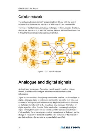 GSM/UMTS/LTE Basics | PDF