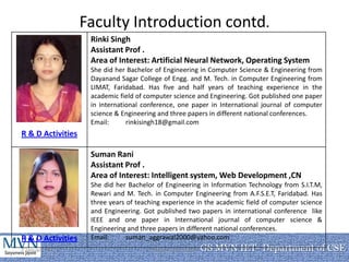 Gs mvn iet it engg. | PPT