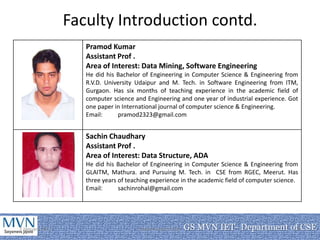 Gs mvn iet it engg. | PPTX