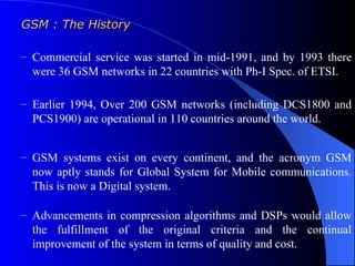 Gsm Vs Cdma | PPT