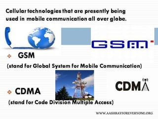 GSM vs. CDMA | PPTX
