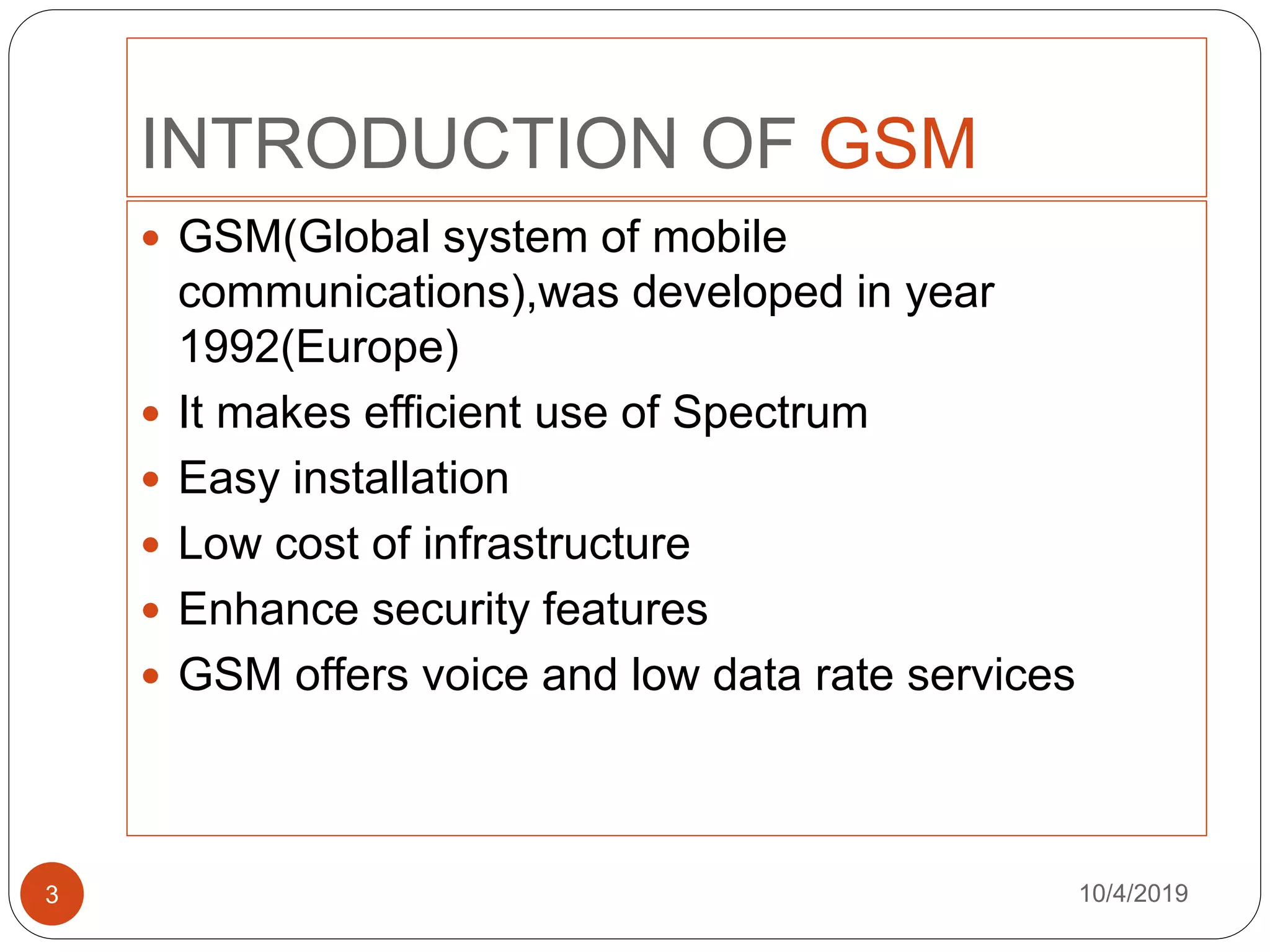 Gsm vs gprs | PPTX