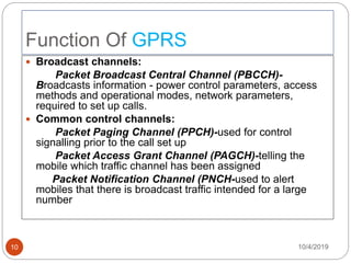 Gsm vs gprs | PPTX