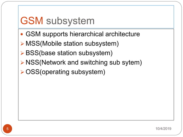 Gsm Vs Gprs Pptx