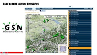 GSN Global Sensor Networks for Environmental Data Management | PPTX
