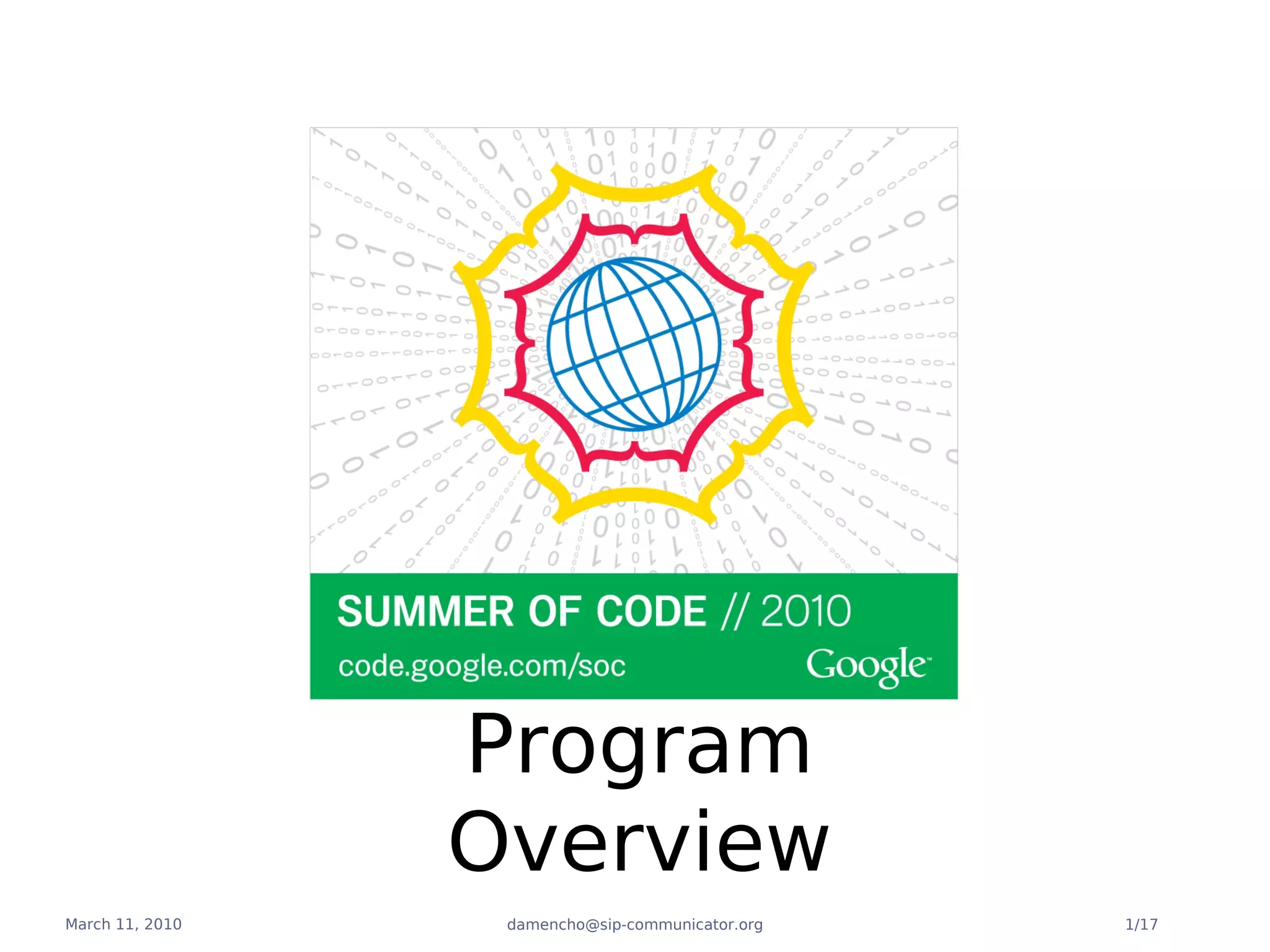 Google Summer of Code | PPT
