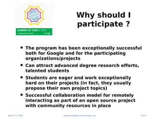 Google Summer of Code | PPT