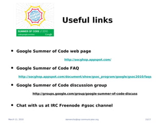 Google Summer of Code | PPT