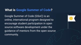 GDSC NITW GSoc Session | PDF | Web Development | Internet