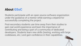 GDSC NITW GSoc Session | PDF | Web Development | Internet