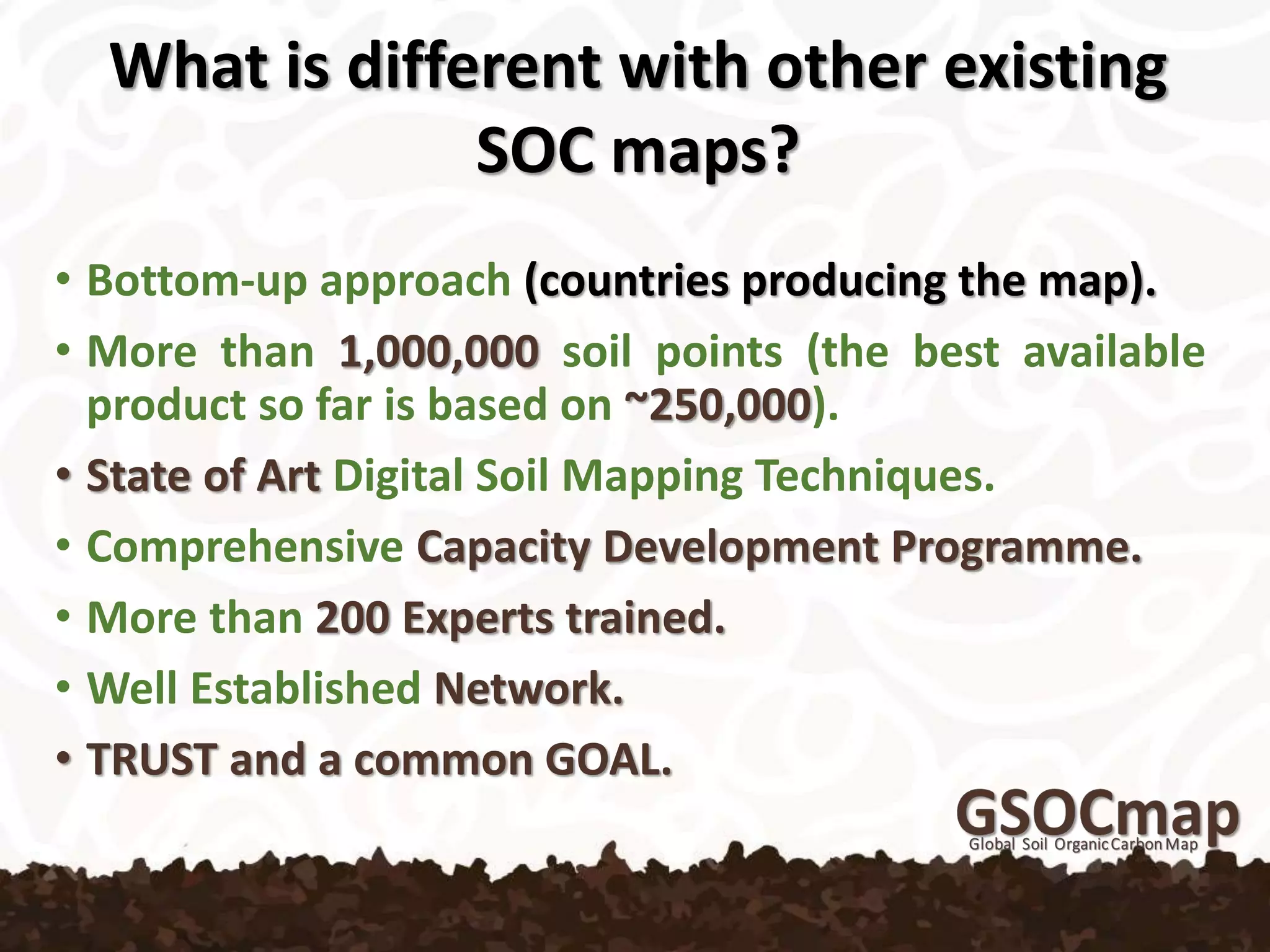 The Global Soil Organic Carbon map V1.0 | PPTX