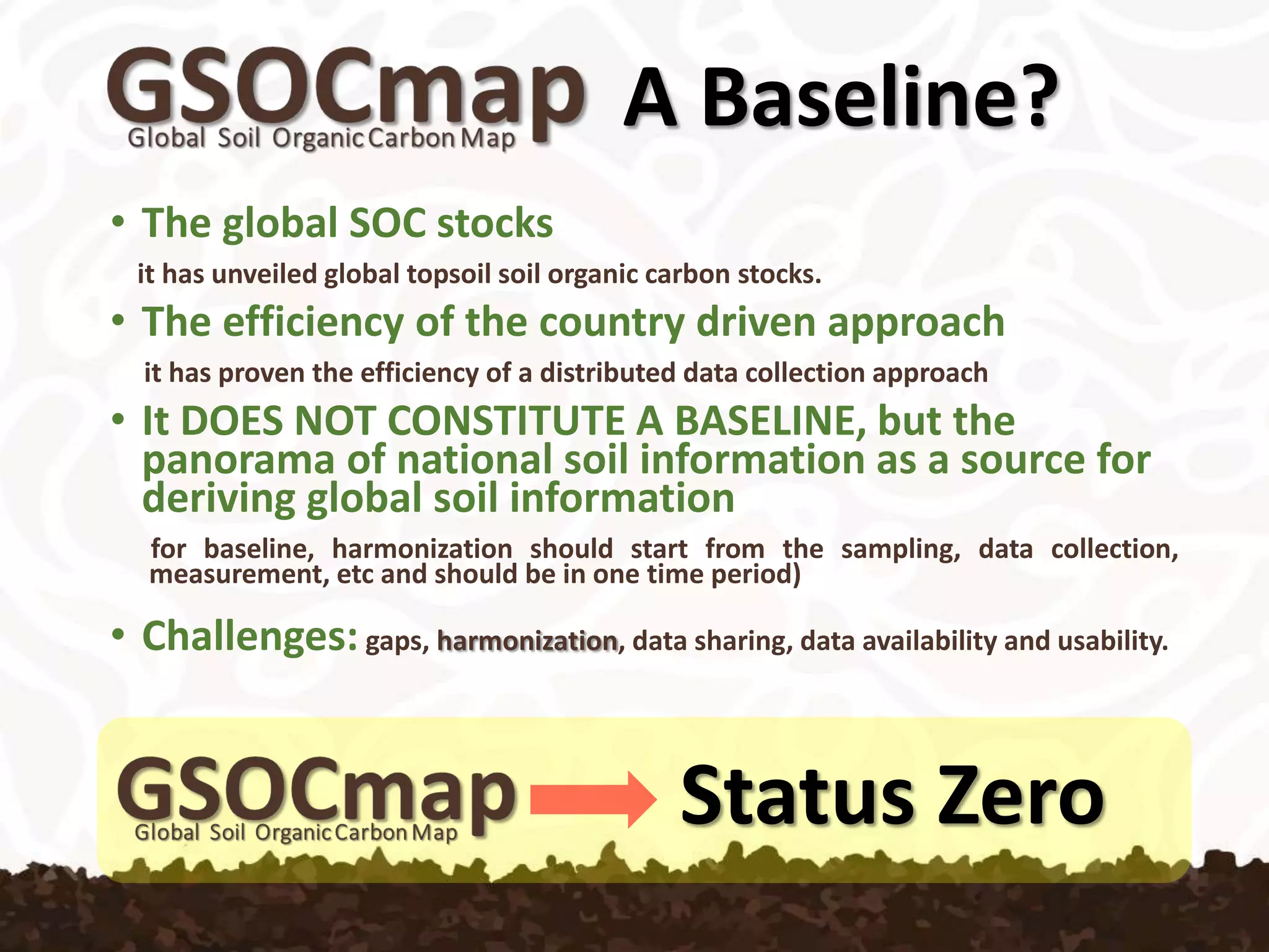 The Global Soil Organic Carbon map V1.0 | PPTX