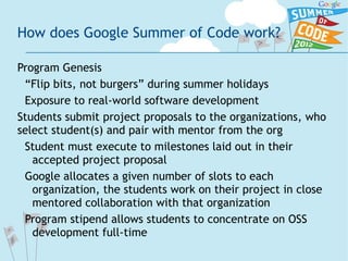 POSSCON GSoC + GCI Presentation | ODP | Web Development | Internet