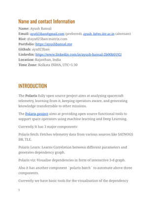 Gsoc proposal | PDF | Web Development | Internet