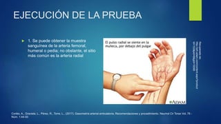 Gasometría arterial | PPTX