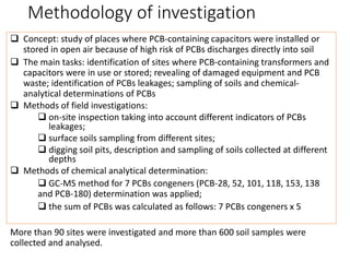 Sources and levels of soil pollution by PCBs in Belarus: achievements ...