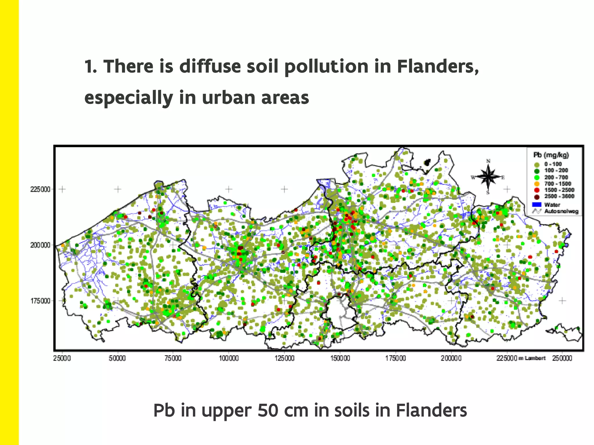 Policy on diffuse soil pollution in Flanders: human health issues and ...