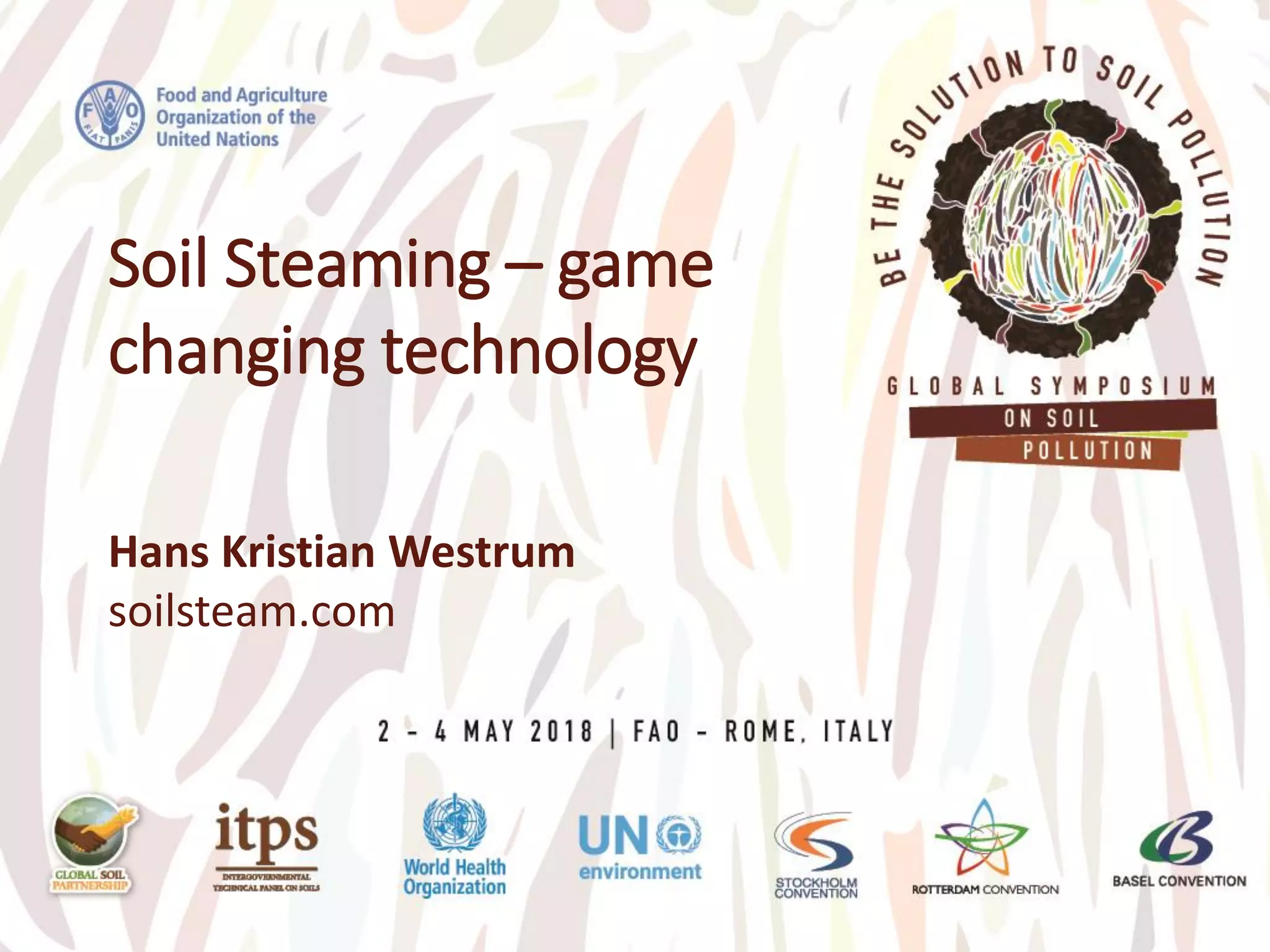 Soil Steaming as alternative to fight weed (seeds), fungus and ...