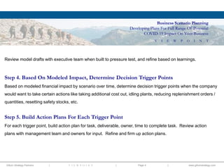 Thoughts On Business Scenario Planning - Gillum Strategy Partners | PDF