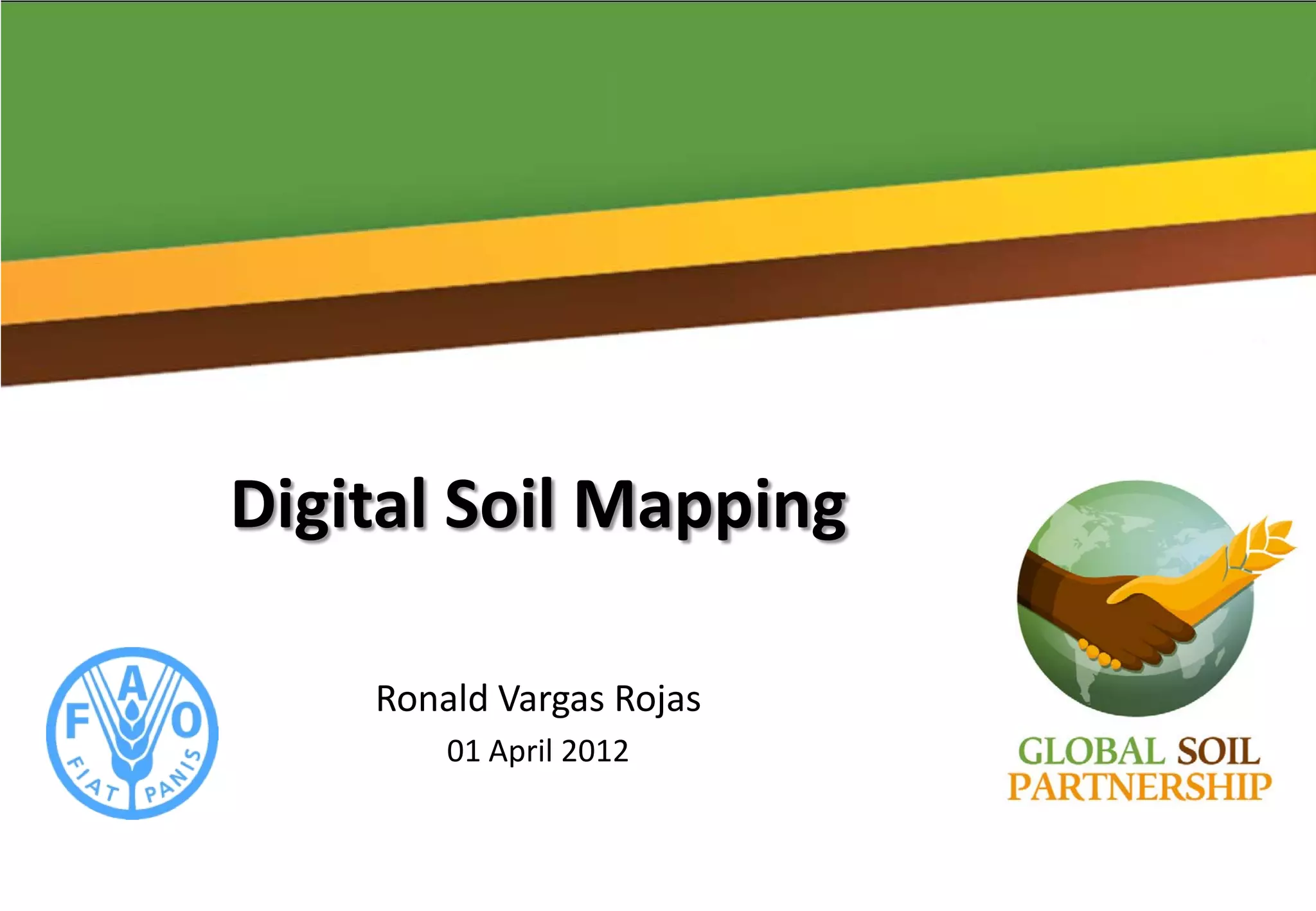 Digital Soil Mapping by Ronald Vargas Rojas | PDF