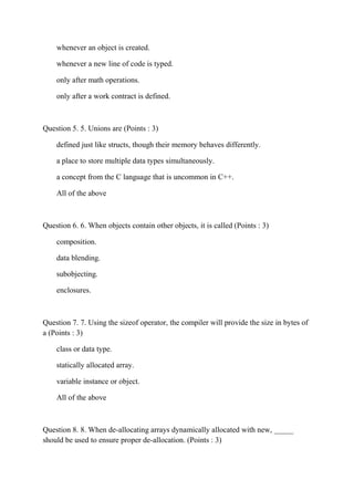 Gsp 125 final exam guide | PDF | Programming Languages | Computing