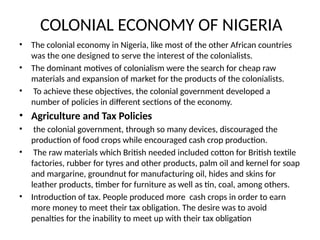 Nigerian Culture Foundation, Government and Economy | PPT