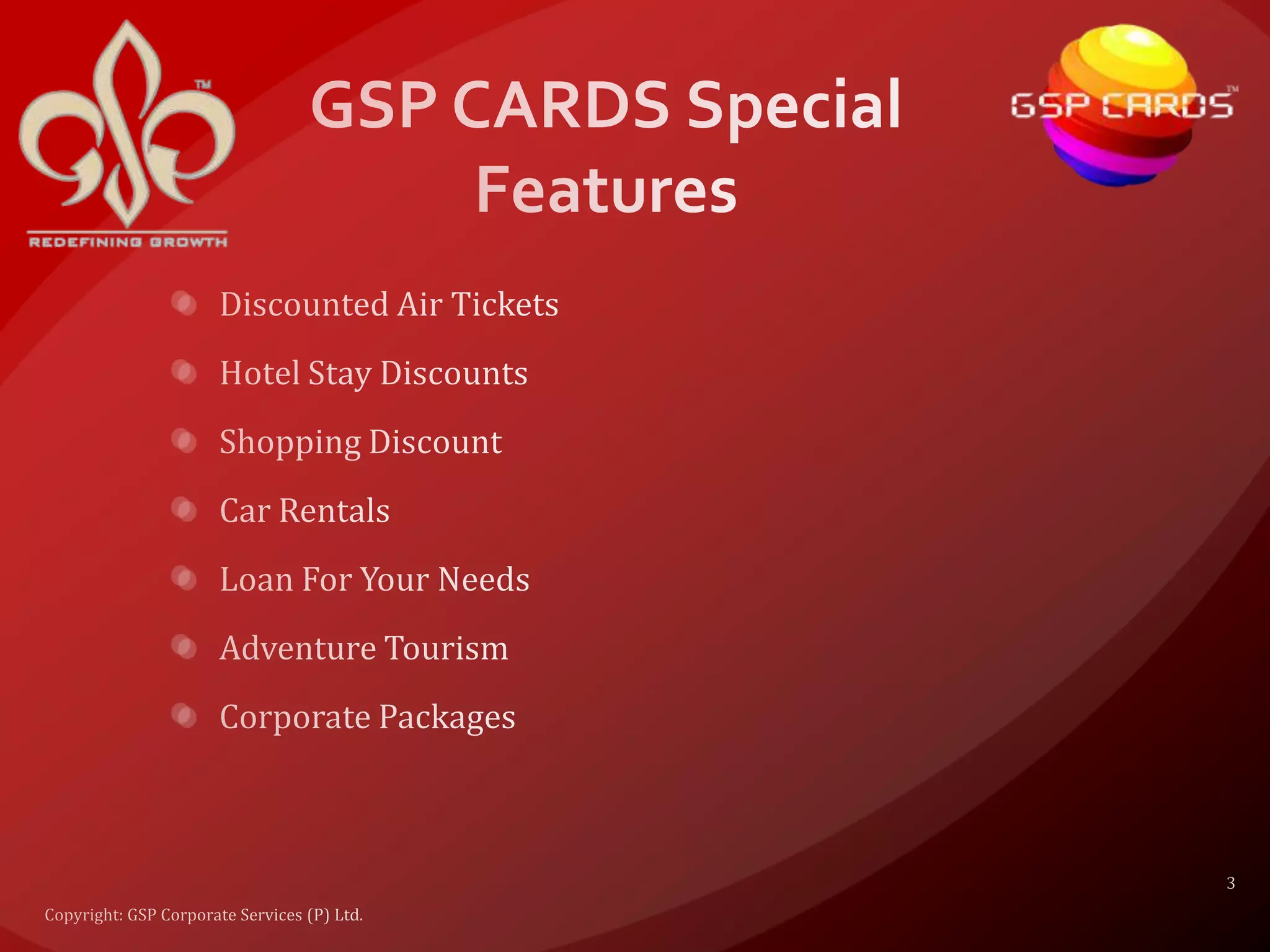 Gsp Card For Seminar | PPSX