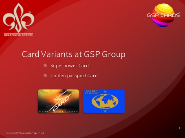 Gsp Card For Seminar | PPSX