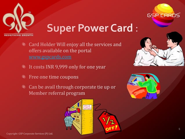 Gsp Card For Seminar | PPSX