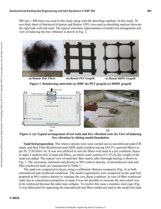 Gsp dynamic responseofmodelfootingonreinforcedsand | PDF