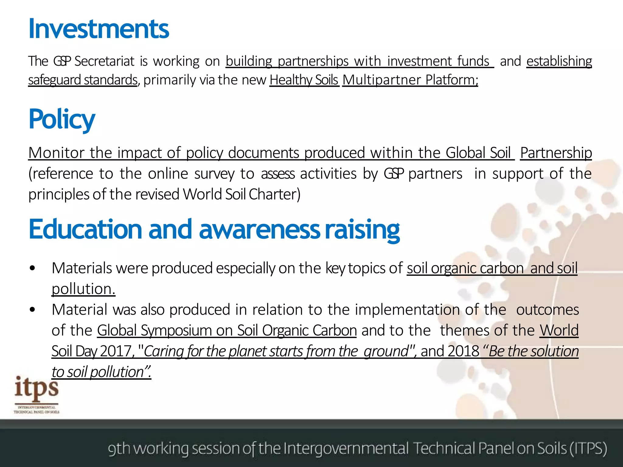 Item 4: Introduction to the GSP and its activities - GSP Secretariat ...