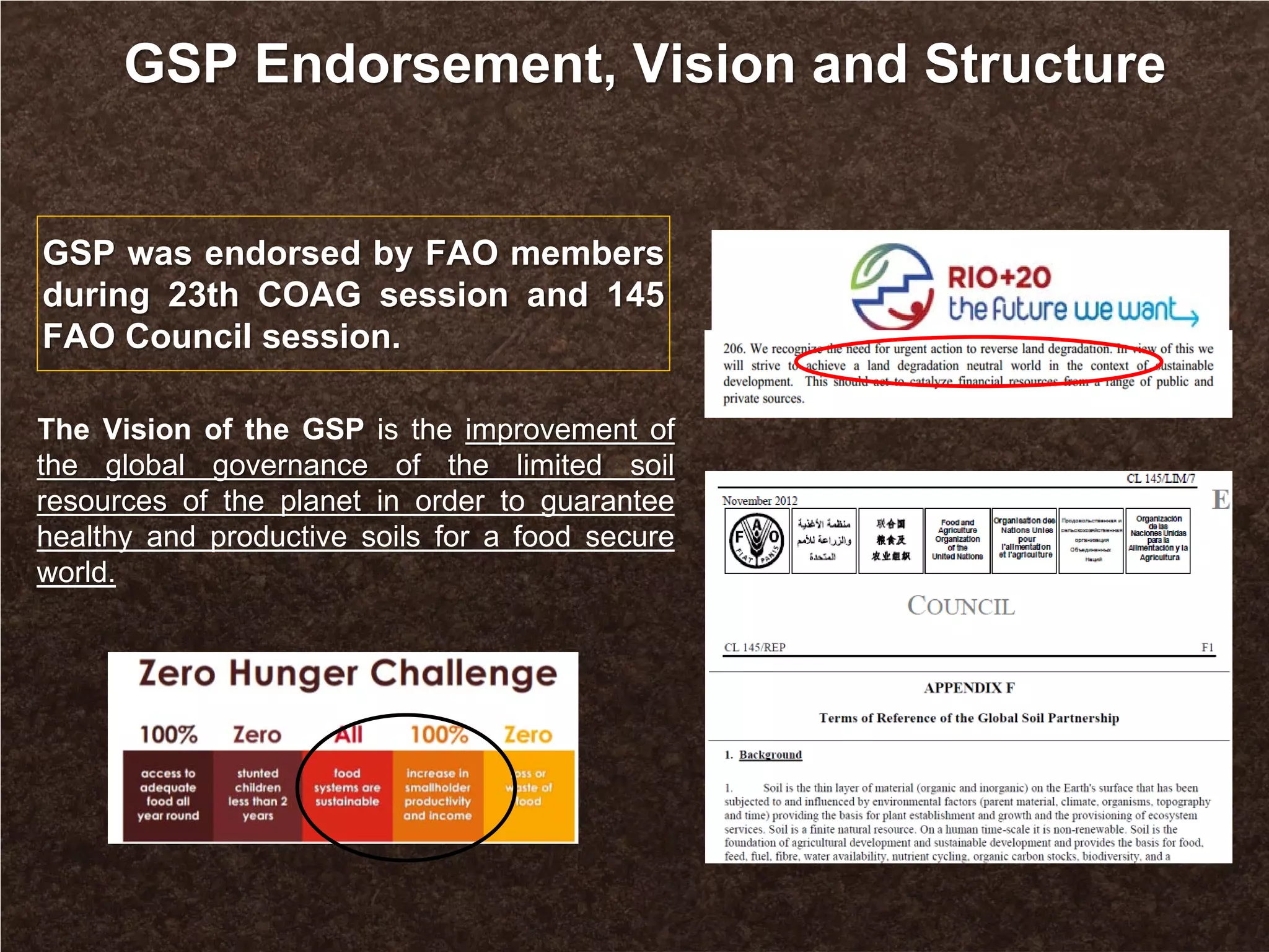 Introduction to the GSP, FAO - Ronald Vargas | PDF