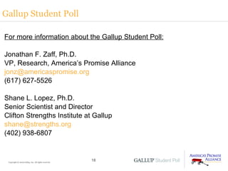 Gallup Student Poll Presentation Maine | PPT